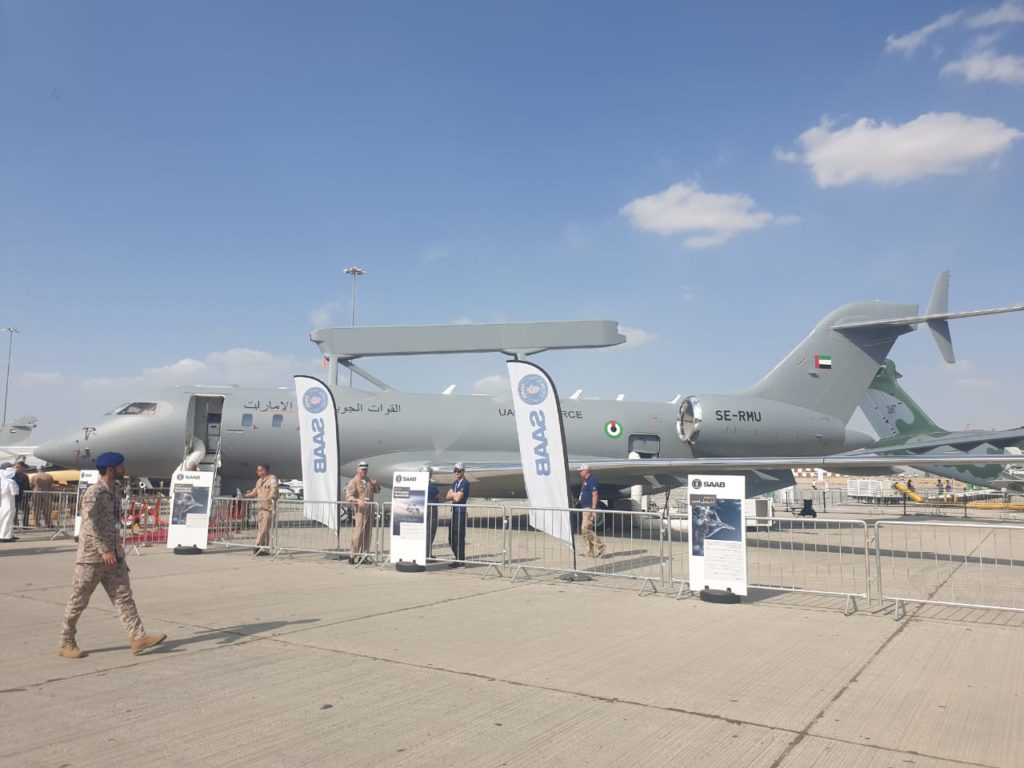 شركة ساب تسلم أول طائرة إنذار مبكر GlobalEye للإمارات – SdArabia